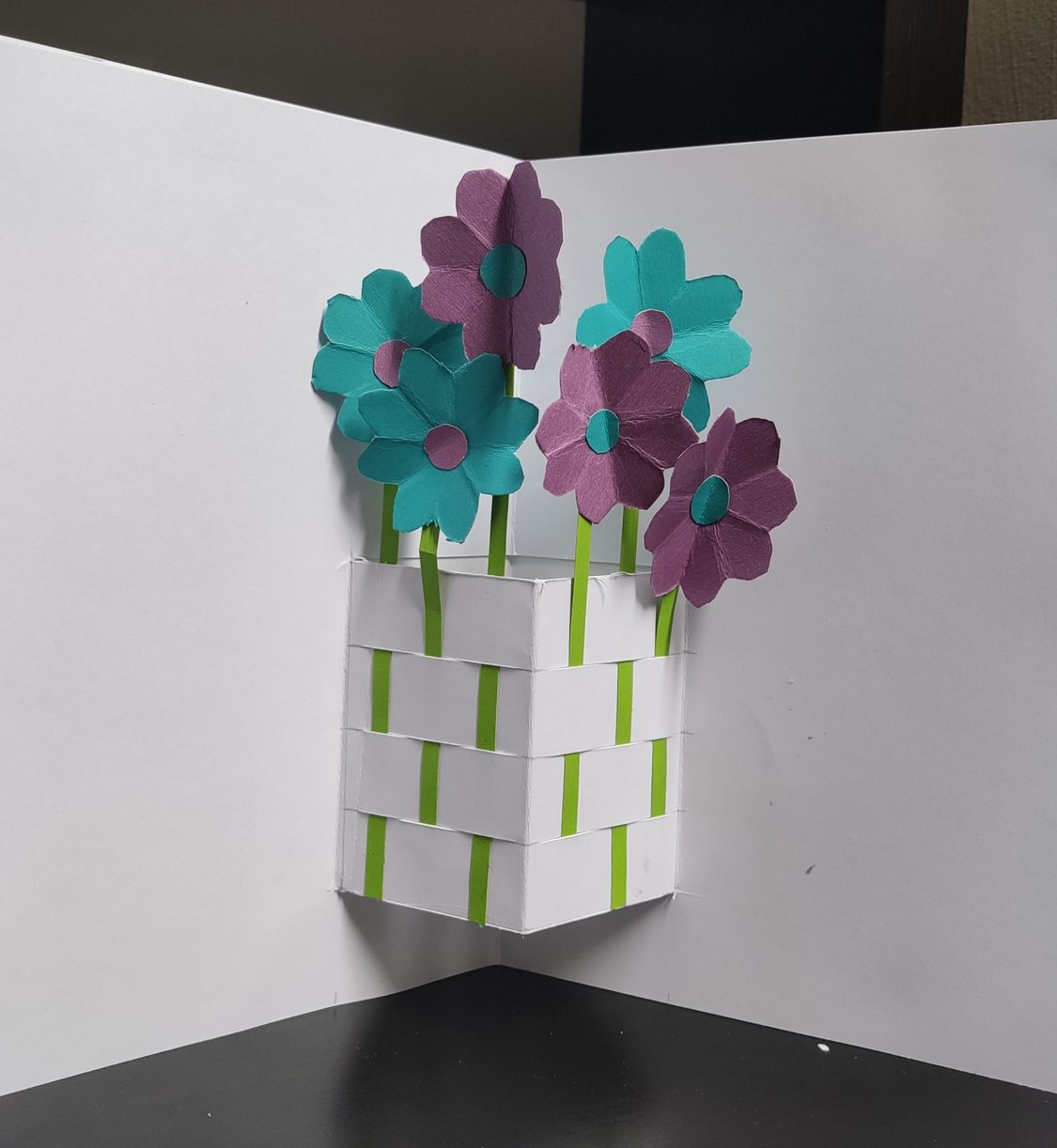 Monday Makes Make Your Own Pop up Flower Card Belgrade Theatre